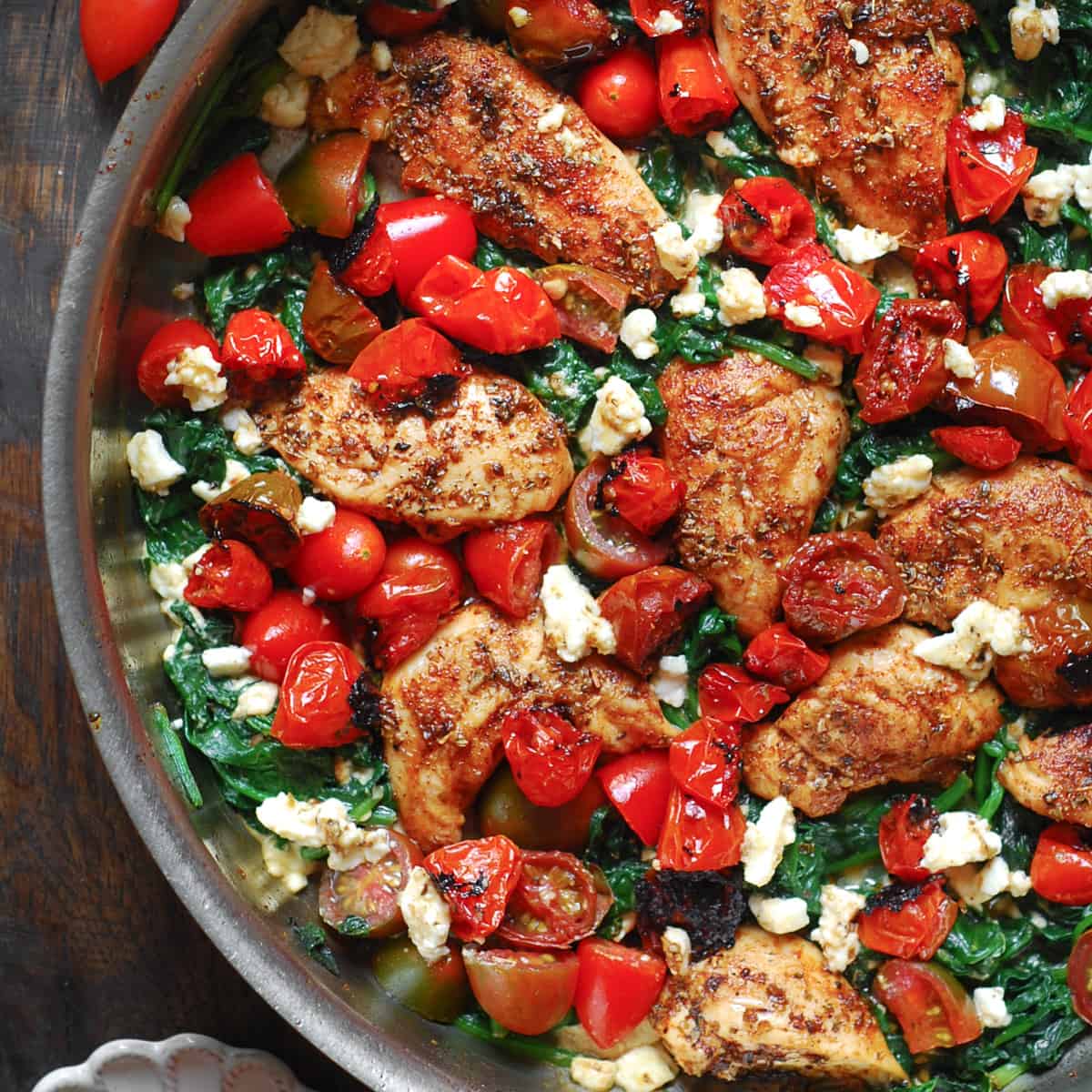 Mediterranean Chicken Stir Fry With Vegetables 30 Minutes One Pan