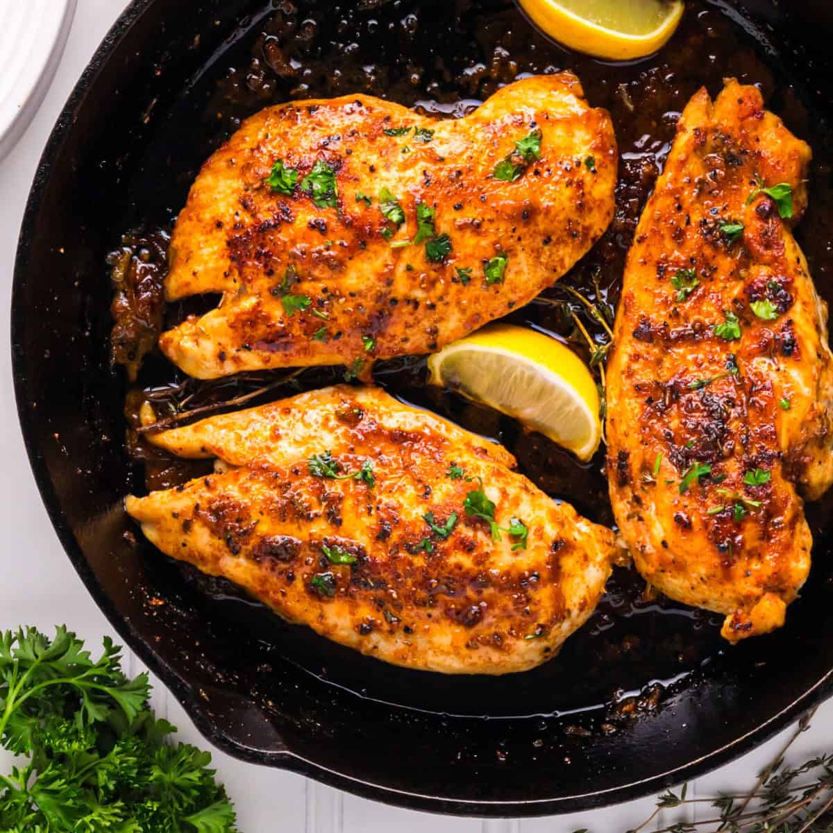 Pan-Seared Chicken Breasts - Julia's Album