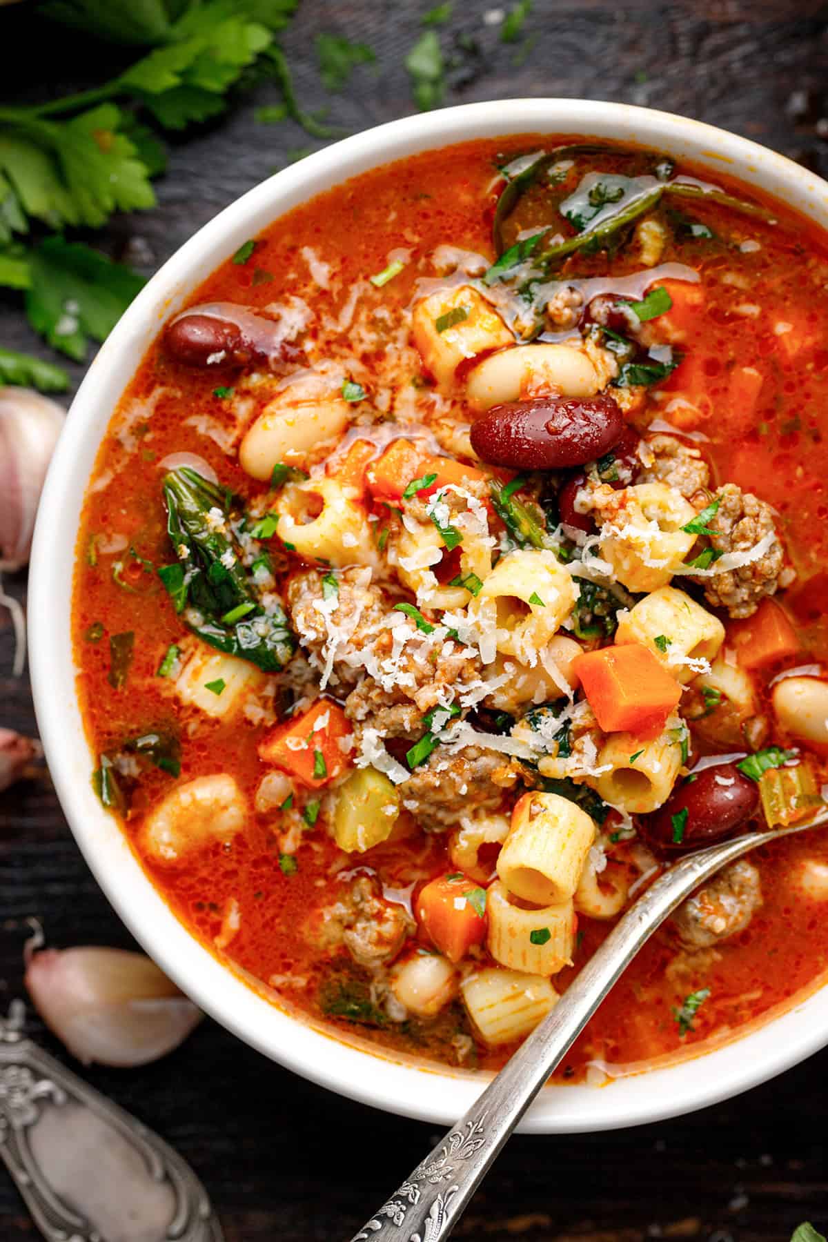Italian Pasta e Fagioli Soup (Olive Garden Copycat) - experiencedgifts