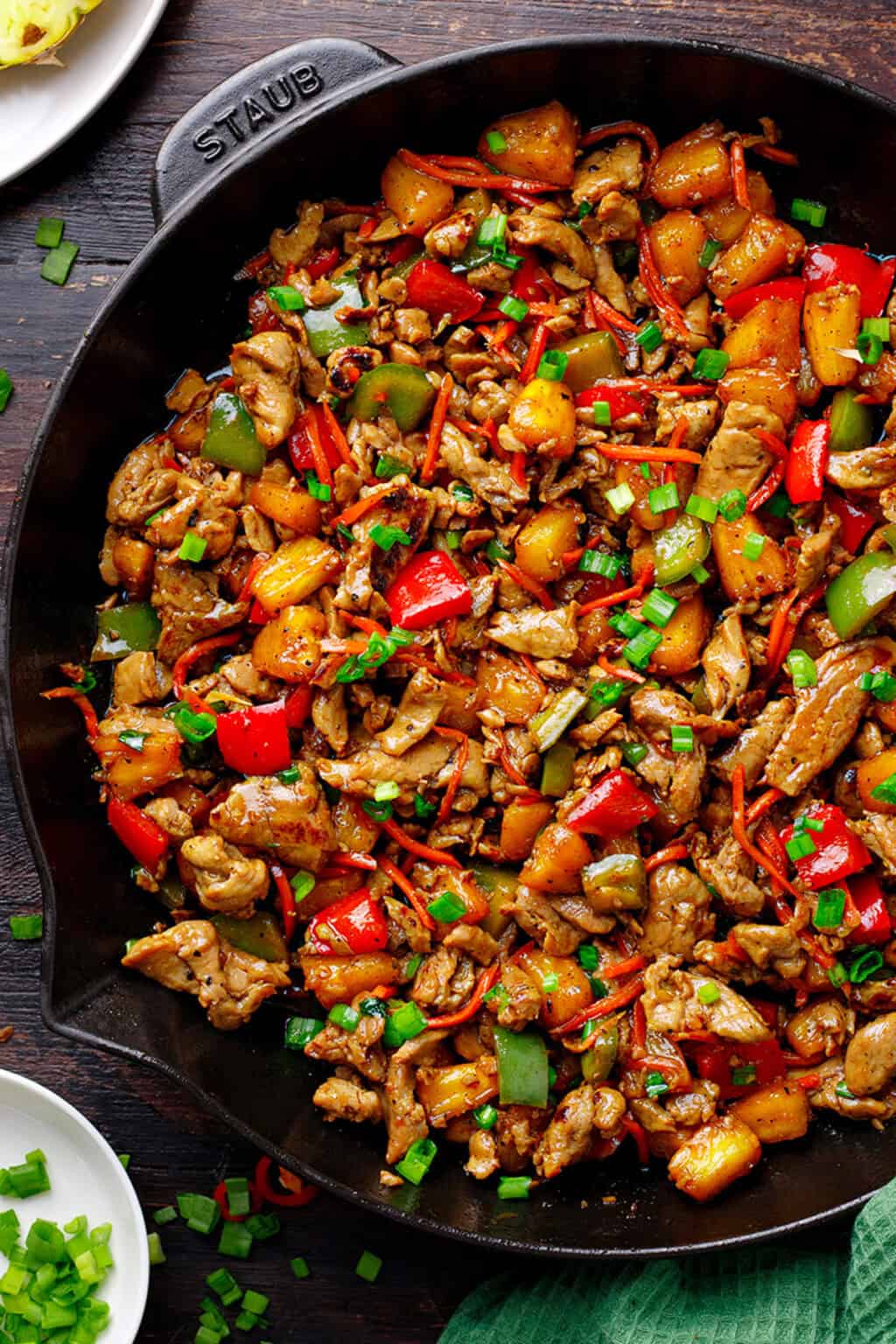 One-Pan Pineapple Pork (Sweet, Spicy, and Sticky) - Julia's Album